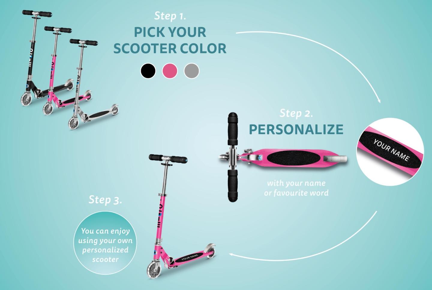 Personalized Micro Scooter